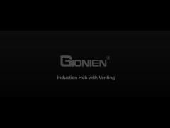 GIONIEN Induktionszentrum mit VentingHood System