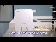 Ultra Dun Inductie Kookplaat 110V 1200W Draagbare Inductie Kookplaat Zilveren Grijz