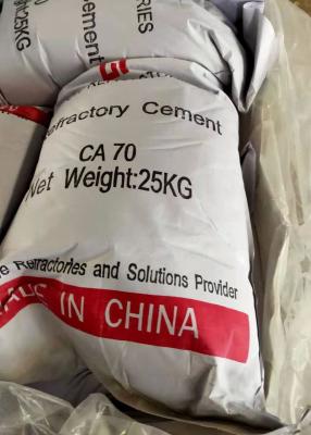 China 70.5% High Alumina Refractory Cement for sale