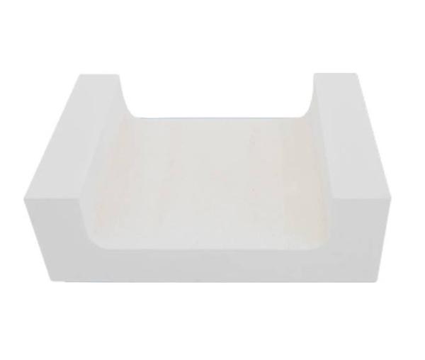 El reciclaje de 1650C fundió el bloque 3.8g/Cm3 del molde AZS para el horno de cristal