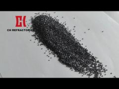 98,5% 180 Grit Black Silicon Carbide Refractory pour l'industrie métallurgique