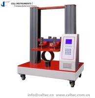 China Box Compressive Force Tester 10KN ISO 12048 Compression Strength Tester 800mm Stroke for sale