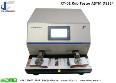 China Ink Rub Tester Single Station Ink Abrasion Fastness Tester ASTM D5264 Ink Abrasion Tester for sale