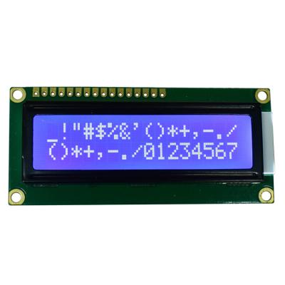 China Dot Matrix LCD Display Module STN 16*2 Character Type For Handheld Devices for sale