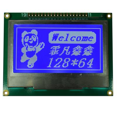 China Signaal 19 speldt Grafische LCM-LCD van de Puntmatrijs Vertoningsmodule 7.5mm Maximum Dikte Te koop