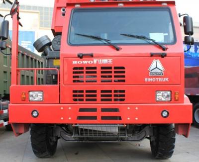 China Professional  70T Diesel mining dump truck  one - side cab with Front lift for sale