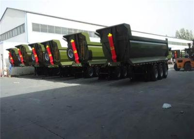 China 3 Axles U Type Rear Dump Semi Trailer with HYVA Hydralic Cylinder/Tipper Trailer for sale