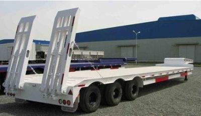 China China supplier construction machinery transportation lowbed semi trailer for sale (Lowboy trailer) for sale