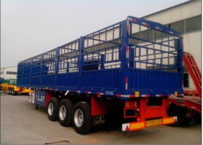 China Sinotruk Van type Cargo Semi Trailer for 3 axles Cargo Transportation for sale