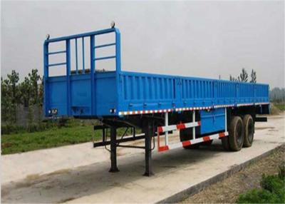 China 2015 New Product Cargo Trailer 3 Axles 40Ton Flatbed Side Wall Semi Trailer for sale