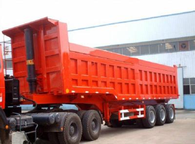 China BPW Axles JOST Kinpin semi dump trailers With Some Free Parts for sale