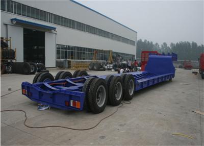 China 100t bpw 16t axle gooseneck low bed trailer for heavy duty transportation for sale