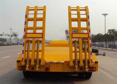 China China Best quality Semi trailer use Steel material tri-axle 50 tons/60 tons lowbed trailer/lowboy semi trailer with ladd for sale