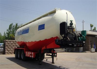 China Mechanische Opschorting 12 PCs-Banden 60 ton droogt bulkaanhangwagen/de aanhangwagen van de luchtopschorting Te koop