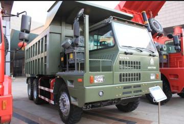 China 50 ton 6 by 4 tipper dump truck  with 14.00R25 tyre for phillipine for sale