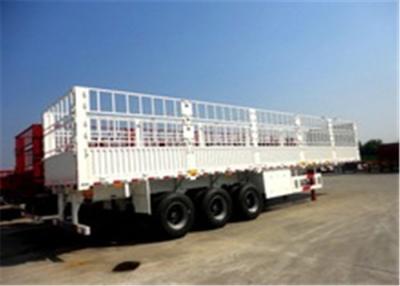 China Bulk Cargo Semi Trailer Loading ship Stake Trailer / Fence Semi Trailer for sale for sale