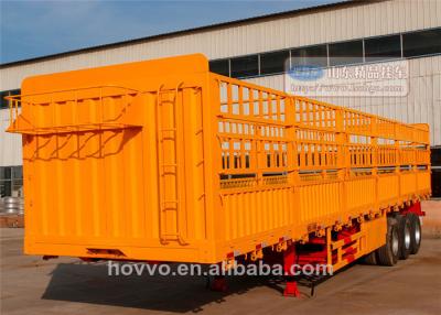 China Tri-axle Fence Cargo Semi-trailer Warehouse Semi Trailer Sale in Vietnam for sale