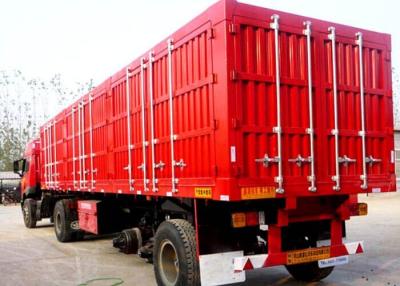 China Rice / vegetable / food transport Box Semi Trailer van semi trailer truck for sale