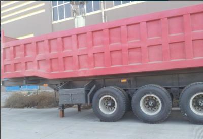 Cina Nuovo tipo idraulico rimorchio resistente dei semi del ribaltatore M3 del rimorchio 25 dell'autocarro con cassone ribaltabile di forma a U di 40ton in Africa in vendita