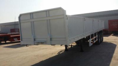 China Mechanical Suspension Cargo Semi Trailer 28t Jost Kinpin For Transport for sale
