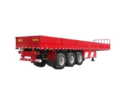 China 3 axles FUWA axles BPW axles Cargo Truck Trailer  twist lock trailer Hauling By Tractor for sale
