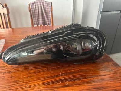 China McLaren 720S Left LED Headlight, genuine OEM used assembly.
Clear lens without yellowing, cracks or fogging. All LED modules fully tested and functional.
Complete housing mounting brackets & clips, di for sale