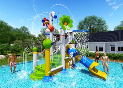 China Holiday Water Park Equipment / Water Games Park Funny Waterfall Fountain Toys for sale