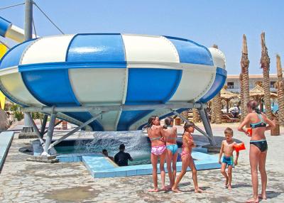 China Interesting Bowl Water Slide 26 X 40 M Size Water Park Playground Equipment for sale