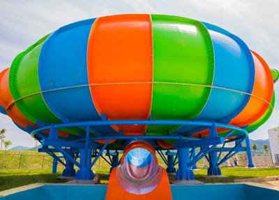 China Behemoth Space Bowl Water Slide Water Park Equipment 11m Platform Height for sale