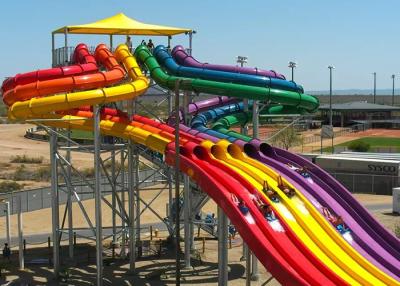 Cina Attrezzature ad alta velocità variopinta 5 del gioco dell'acqua dello scorrevole - 13 larghezza di altezza 0.85M della piattaforma di m. in vendita