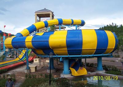 China Customized Color Tube Water Slide , Amusement Park Slides For Holiday Villa for sale