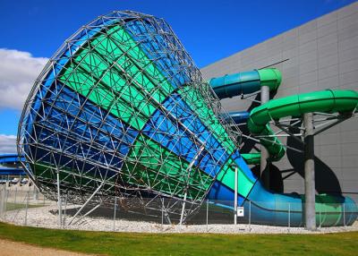 China Adult Tornado Water Slide 2.6m Slide Wide 600 - 800 Person Per Hour Capacity for sale