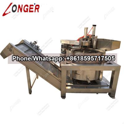 China Stainless Steel Automatic Fried Food Deoiling Machine 200 kg/h for sale