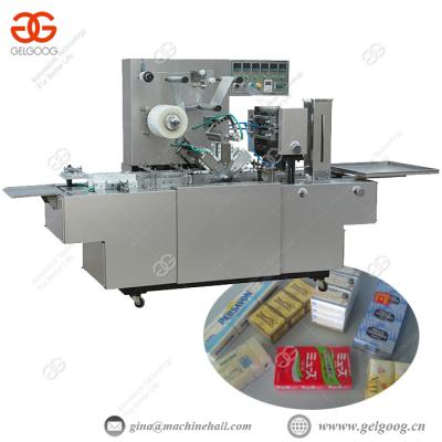 China Cosmetics Medicine Box Cellophane Packaging Machine Price for sale