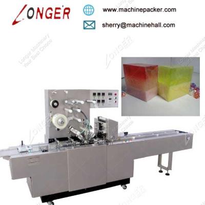 China High Speed Transparent Bopp Film Soap Wrapping Machine Price For Sale for sale