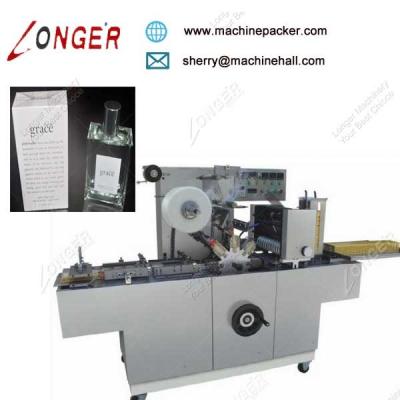 China Good Quality Small Perfume Box Cellophane Wrapping Machine,High Speed Cellophane Packing Machine for sale