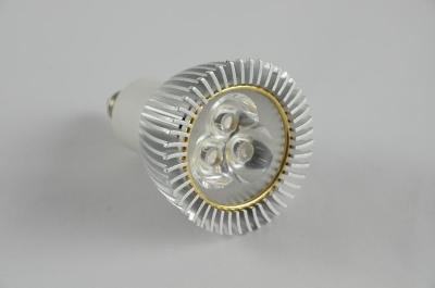 China Bright White / Warm White Gu10 LED Bulbs Mr16 E26 E27 3watt 2700 - 6500k for sale