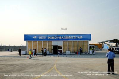 China Inflatable Roof Cube Marquee Tent With Glass Side Walls For Meeting Event for sale