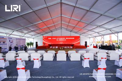 China 30x50m Event Big Tent Marquee  With White PVC Fabric Cover For Ceremony for sale