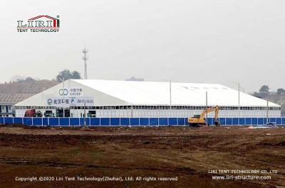 China Large White Outdoor Tent With ABS Hard Walls For Match Event No Pole Inside for sale
