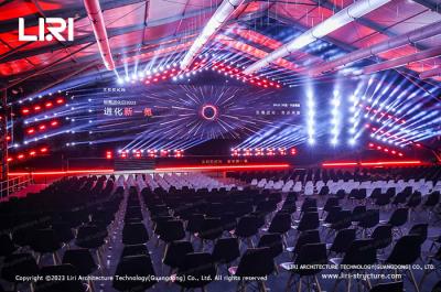 China Huge 60m Width White Aluminum Event Marquee Tent Without Sidewalls for sale
