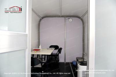 China Modular Portable Glamping Box With Glass Door For Office Support Customization for sale