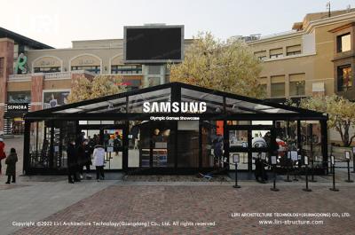 China 2022 Olympic Winter Games Samsung Temporary Exhibition Hall Exhibition Tent for sale