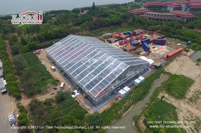 China 50x75m Transparent Outdoor Large Canopy Tent With Aluminum For Competition for sale