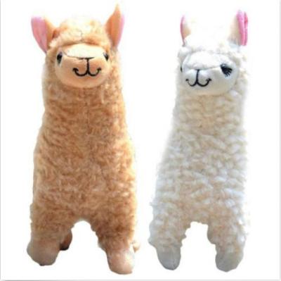 China Small Cute Plush Dolls Camel Cream Llama Alpaca Soft Toy For Birthday Gift for sale