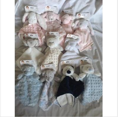 China Security Kids Plush Dolls , Personalized Baby Security Blankets For Shower Beyond for sale