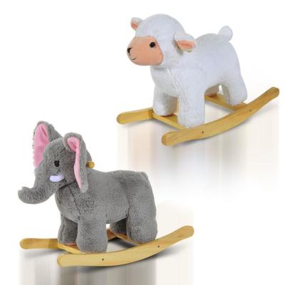 China kids ride on stuffed animal toys fashional rocking horse for kids for sale