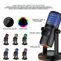 China 4 Pickup Patterns USB Condenser Microphone For PC / Mac / Gaming for sale