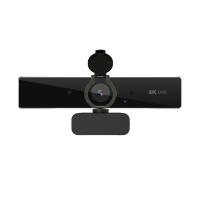 China Black Color 4K Resolution Webcam , 90 Degree Viewing Angle Wide Angle Web Camera for sale