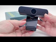80 Degrees USB Computer Webcam Full HD 1080P 60FPS Autofocus